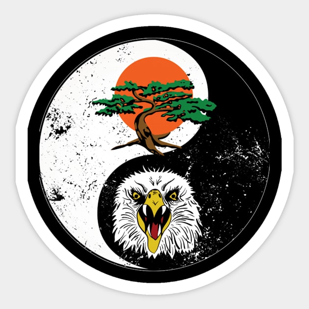 Miyagi Do Karate Tree Logo And Eagle Fang Karate - Miyagi Do Karate ...