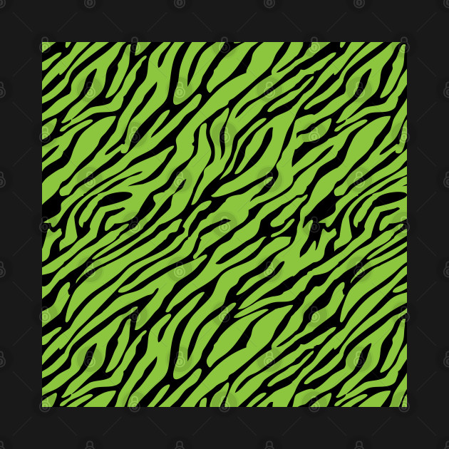 Green tiger stripe pattern - Tiger Print - T-Shirt sold by Sfx | SKU ...