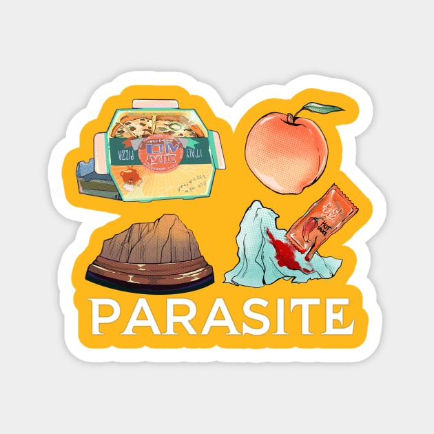 Parasite Props V2 - Parasite - Magnet | TeePublic