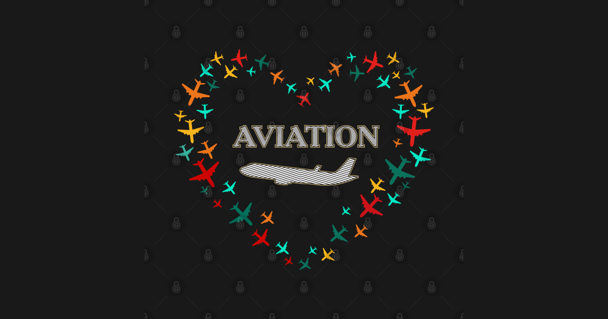 Aviation - Aviation - Sticker | TeePublic