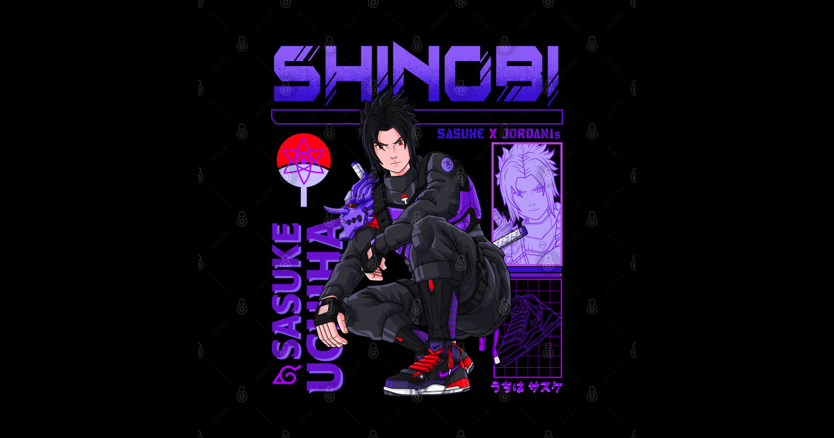 Tactical Shinobi Agent Purple - Anime - Posters and Art Prints | TeePublic