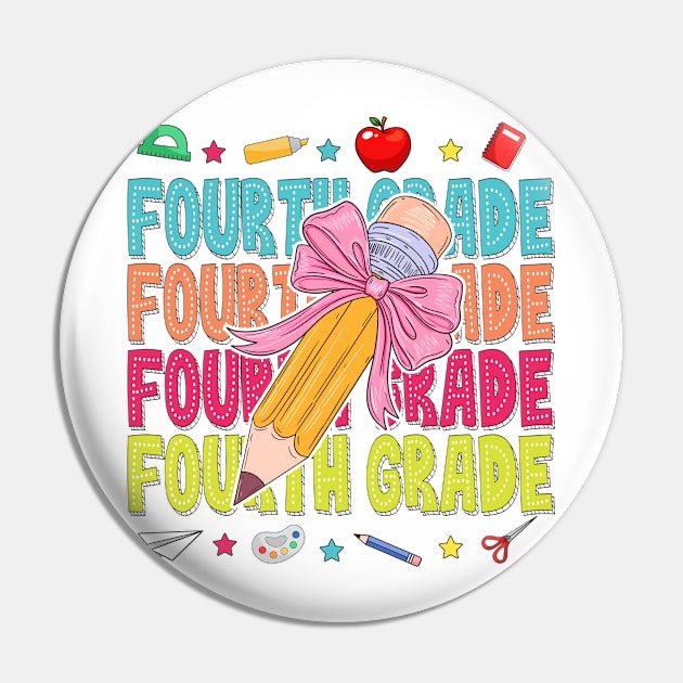 Retro Fourth Grade Back to School, First Day Of School - Back To School ...