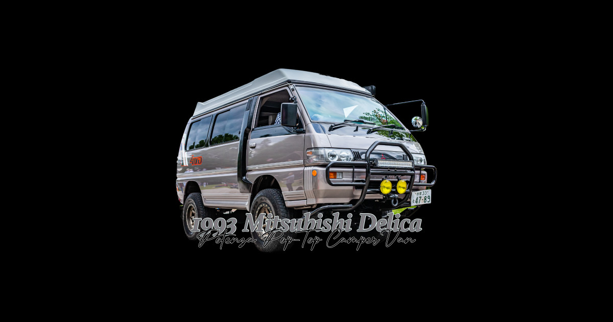 1993 Mitsubishi Delica Potenza Pop-Top Camper Van - 1993 Mitsubishi ...