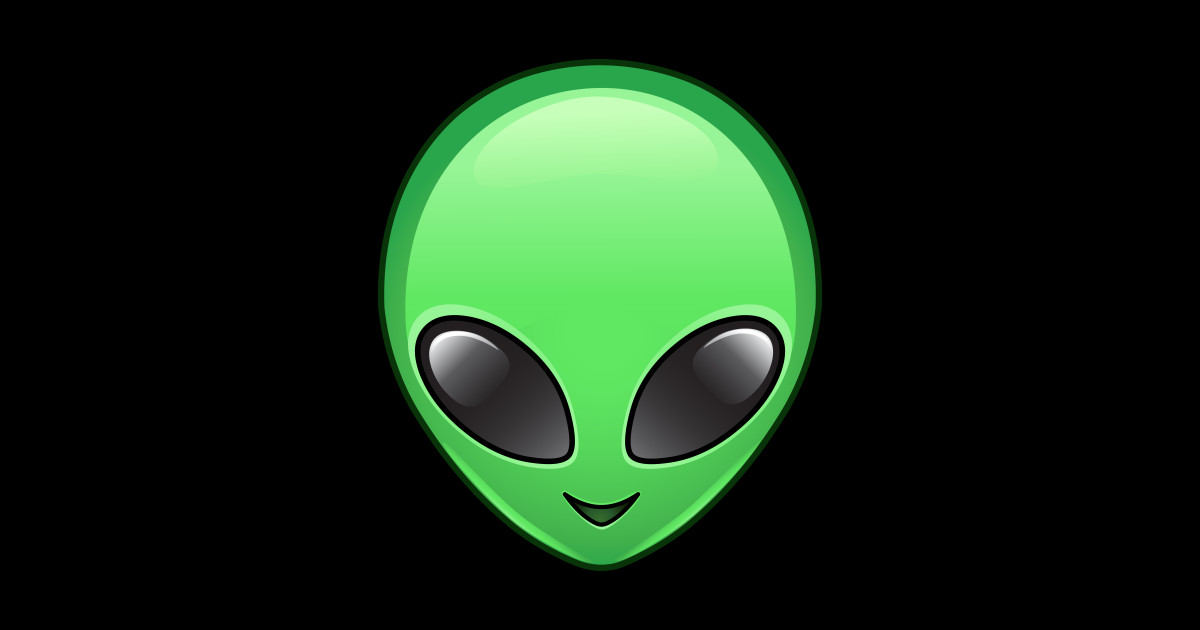 Alien Emoji Emoticon - Alien - Sticker | TeePublic