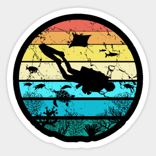 Scuba Diving Stickers for Sale | TeePublic