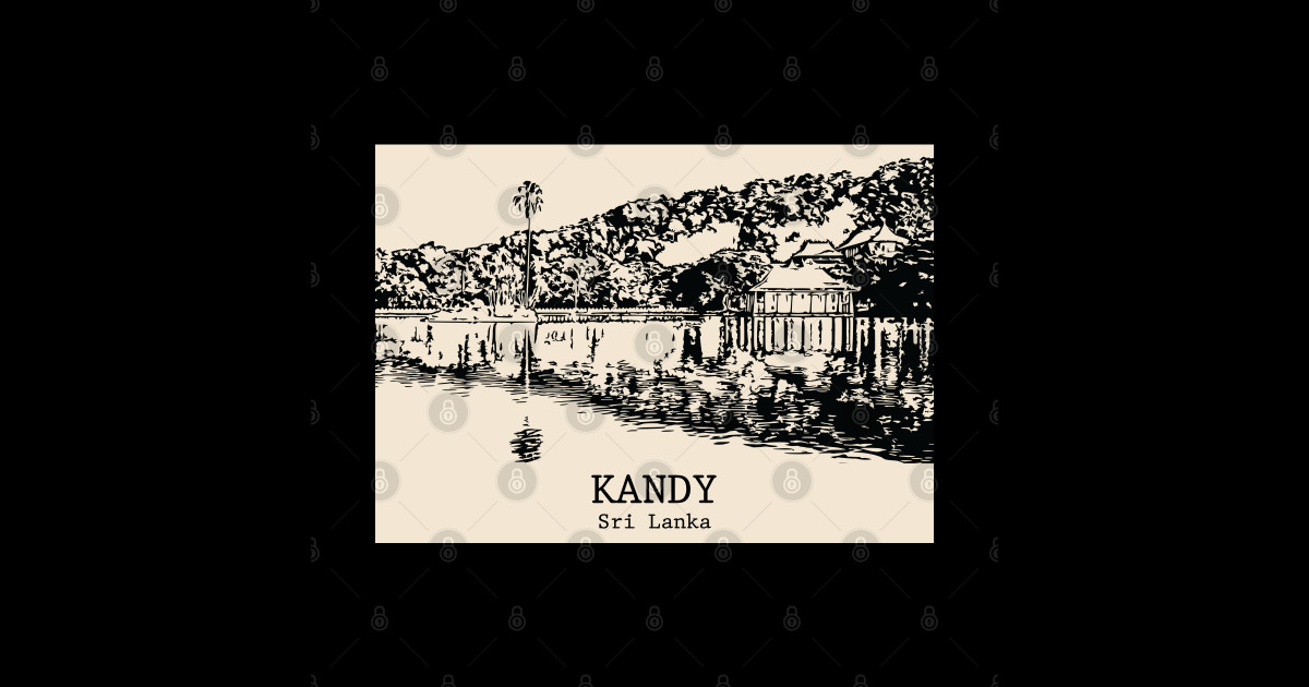Kandy - Sri Lanka - Kandy - Sticker | TeePublic