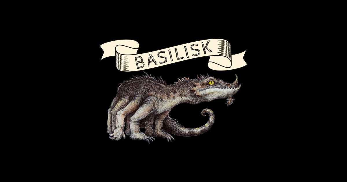 Basilisk DnD Monster - Basilisk - Sticker | TeePublic