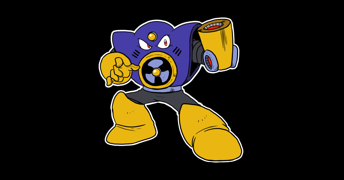 AIRMAN - Megaman - Sticker | TeePublic