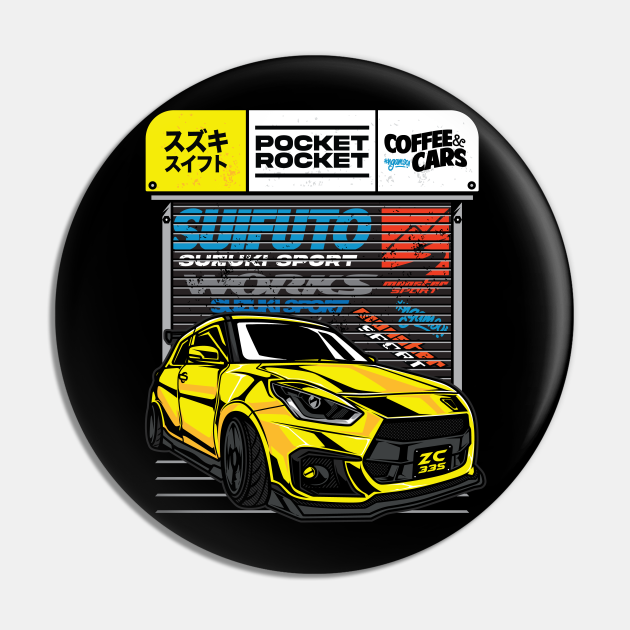 Suzuki Sport ZC33s - Jdm Car - Pin | TeePublic