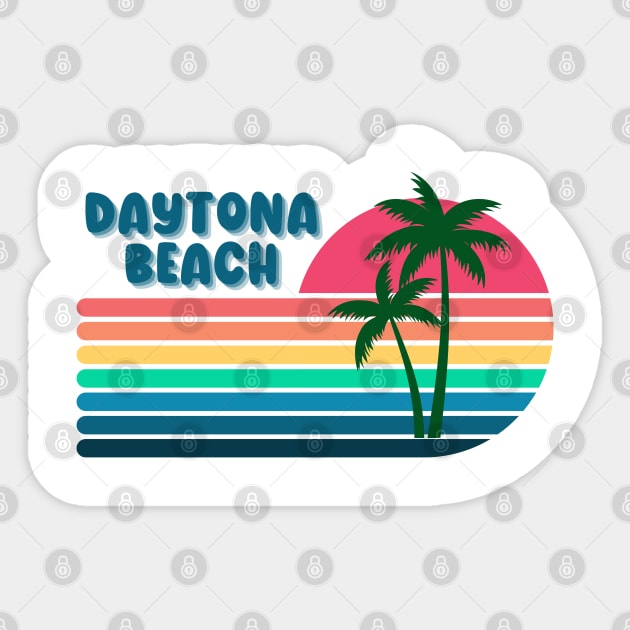 Daytona Beach - Daytona Beach - Sticker | TeePublic