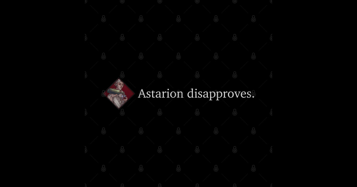 Astarion disapproves | Baldur's Gate 3 | BG3 - Astarion - Posters and ...