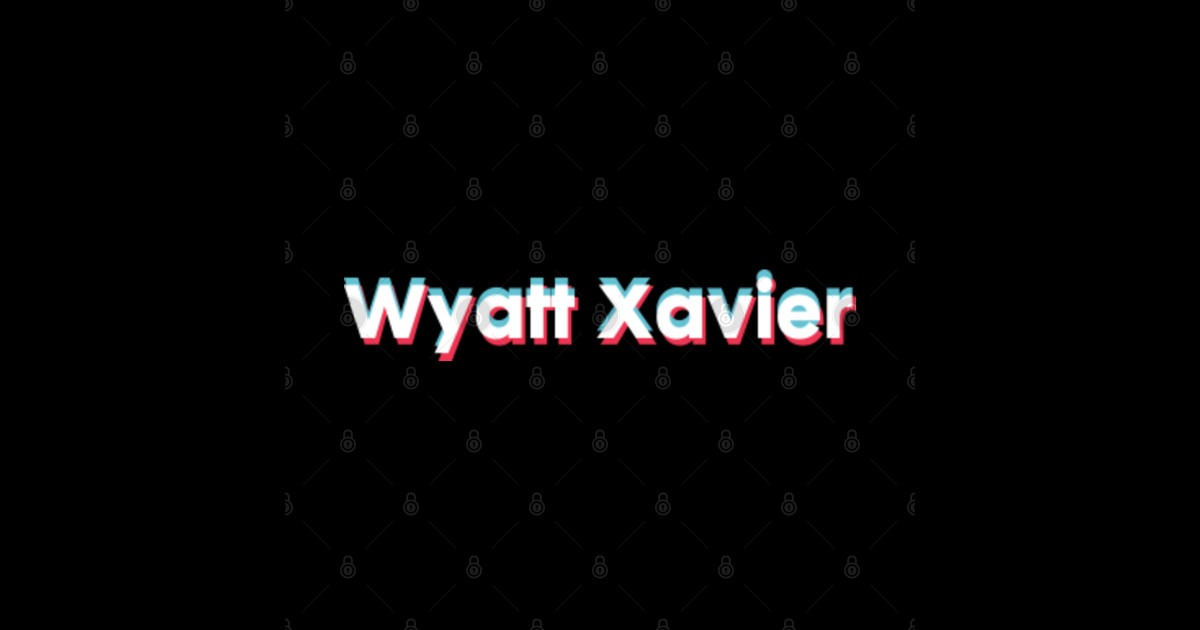 Wyatt Xavier-Tiktoker - Wyatt Xavier - T-Shirt | TeePublic