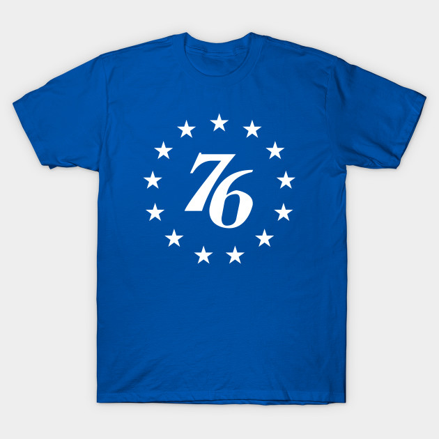 76 Stars - Sixers - T-Shirt | TeePublic