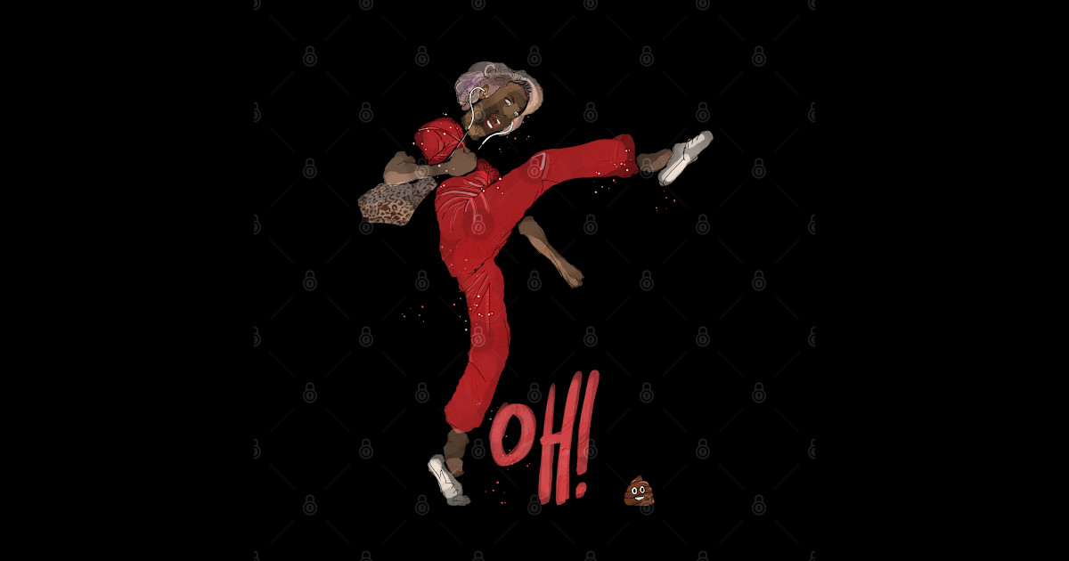 Death Kick - Original Artwork - Sally Omalley - Sticker | TeePublic