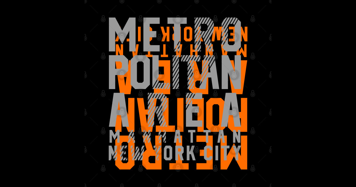 Metropolitan Area - Metropolitan Area - Sticker | TeePublic