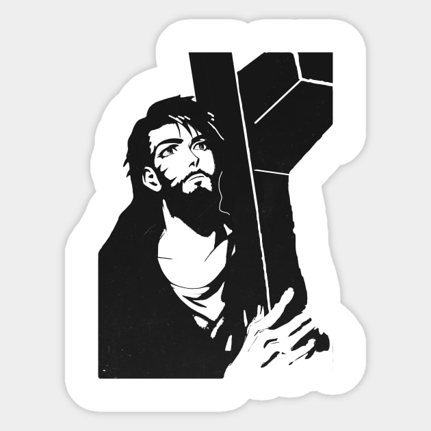 Jesus of Nazareth - Jesus - Sticker | TeePublic