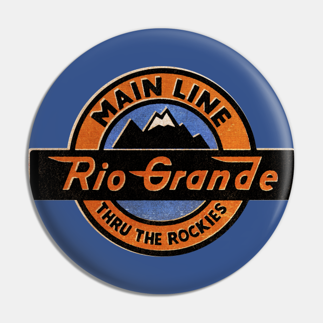 Vintage looking Denver & Rio Grande Western Railroad - Railroad - Pin ...