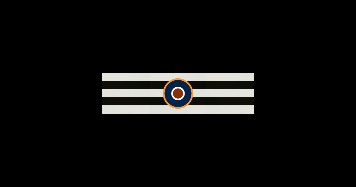 D-Day Stripes with RAF Roundel (Horizontal) - D Day - Sticker | TeePublic