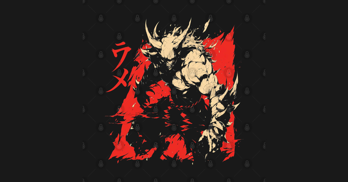 Sukuna True Form Fan Art Graphic - Sukuna - T-Shirt | TeePublic