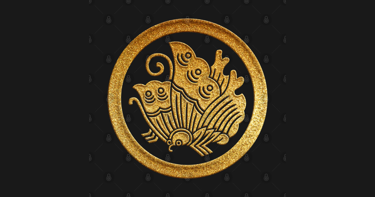 Gold Maruni Agehacho Kamon - Ageha Cho - T-Shirt | TeePublic