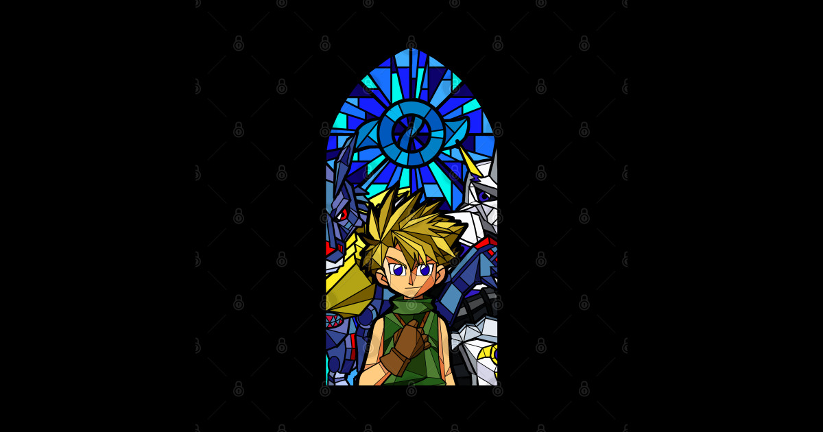 Digistained Glass Yamato - Digimon - Sticker | TeePublic