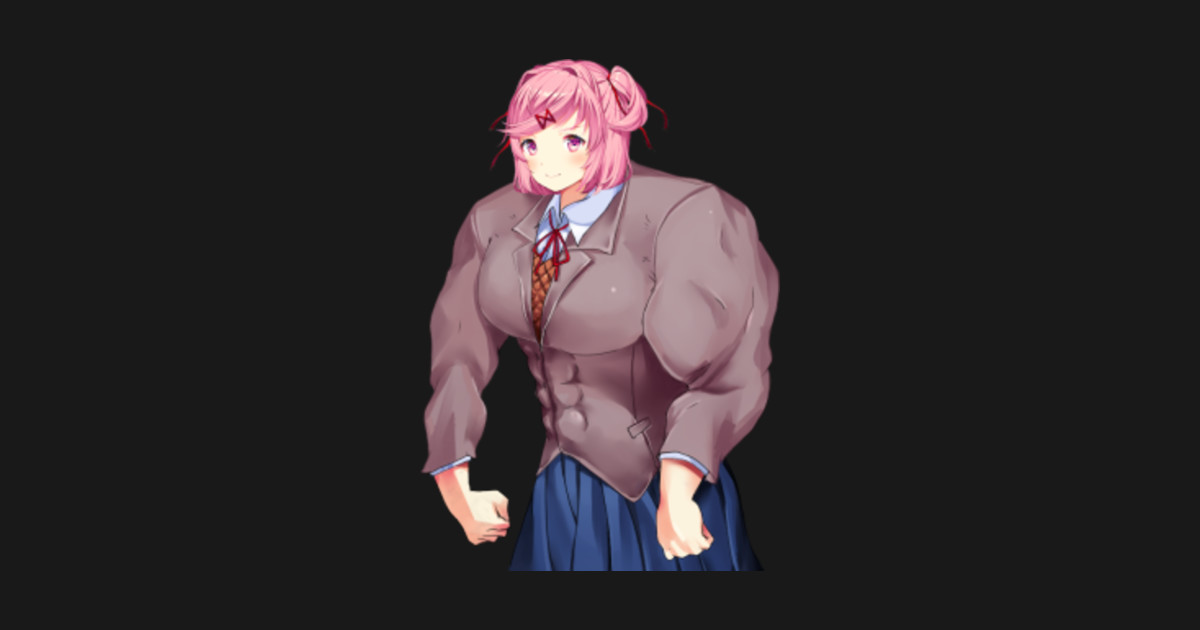 Buffsuki - Doki Doki Literature Club - T-Shirt | TeePublic