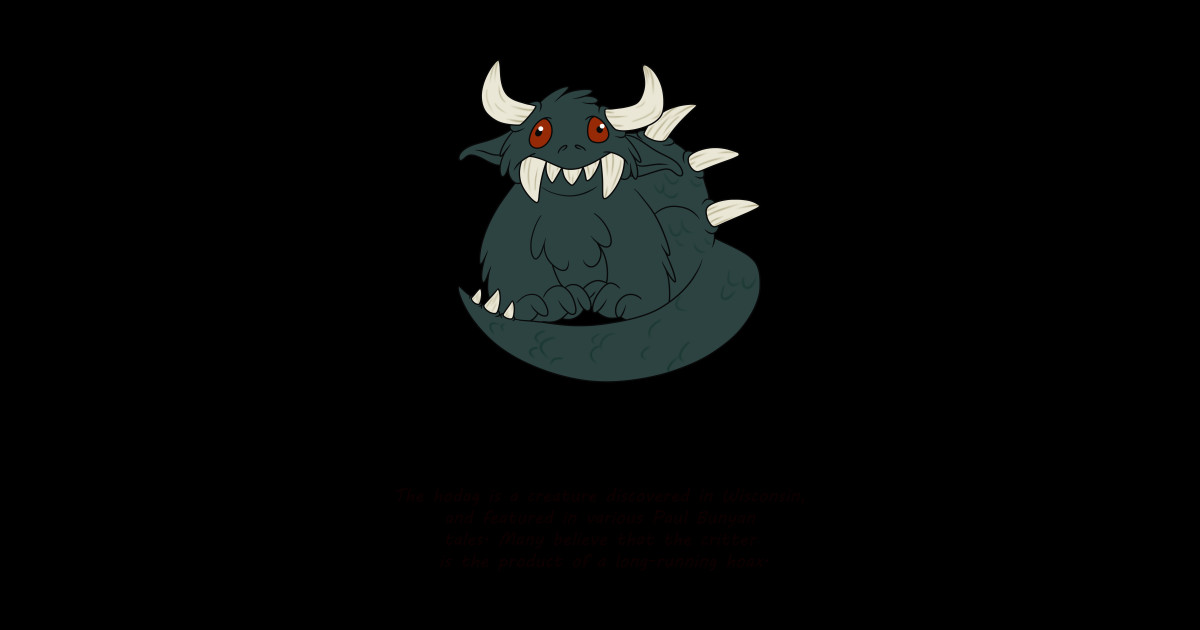 Hodag - Cryptid - Sticker | TeePublic