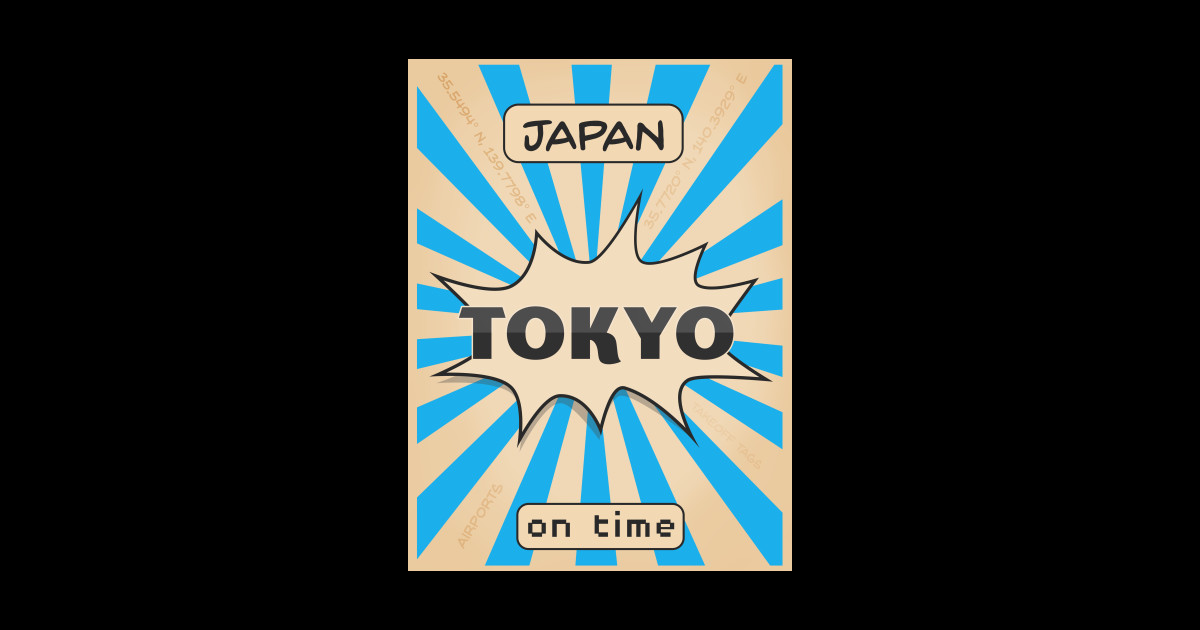 Tokyo blue - Japanese - Sticker | TeePublic