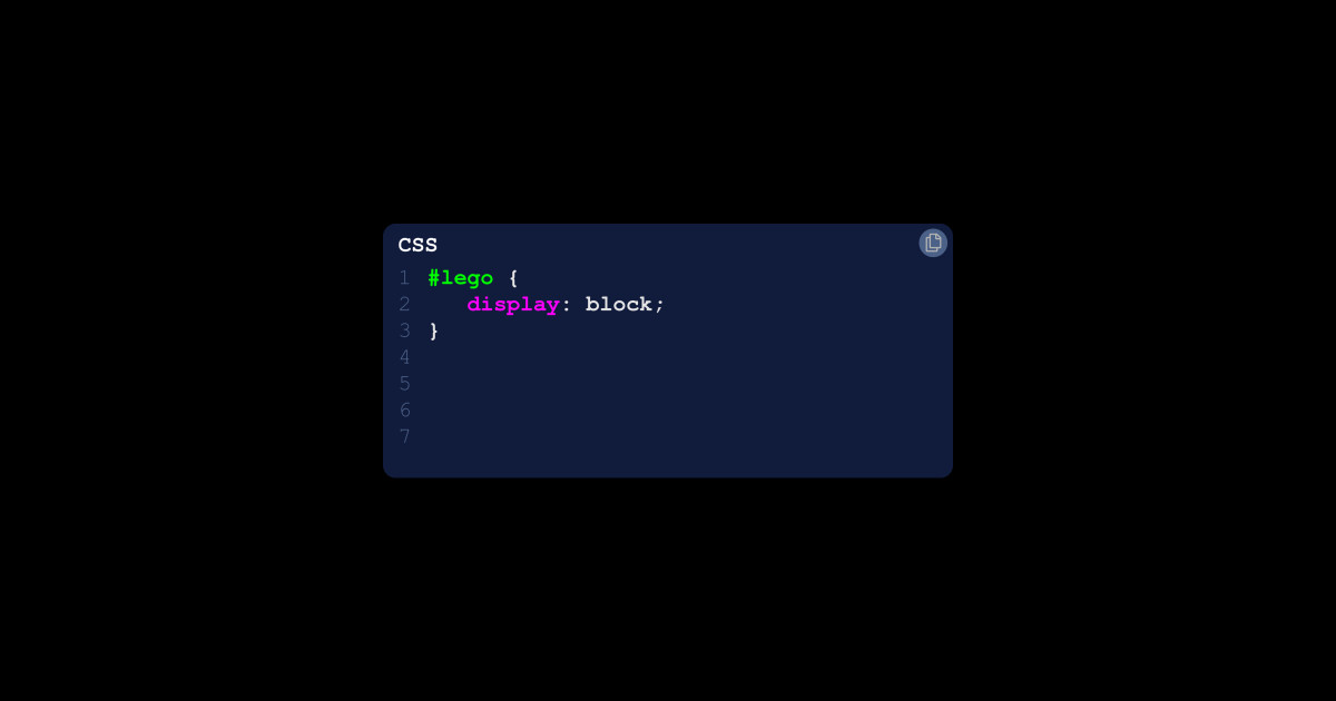 CSS Lego - Css - Sticker | TeePublic