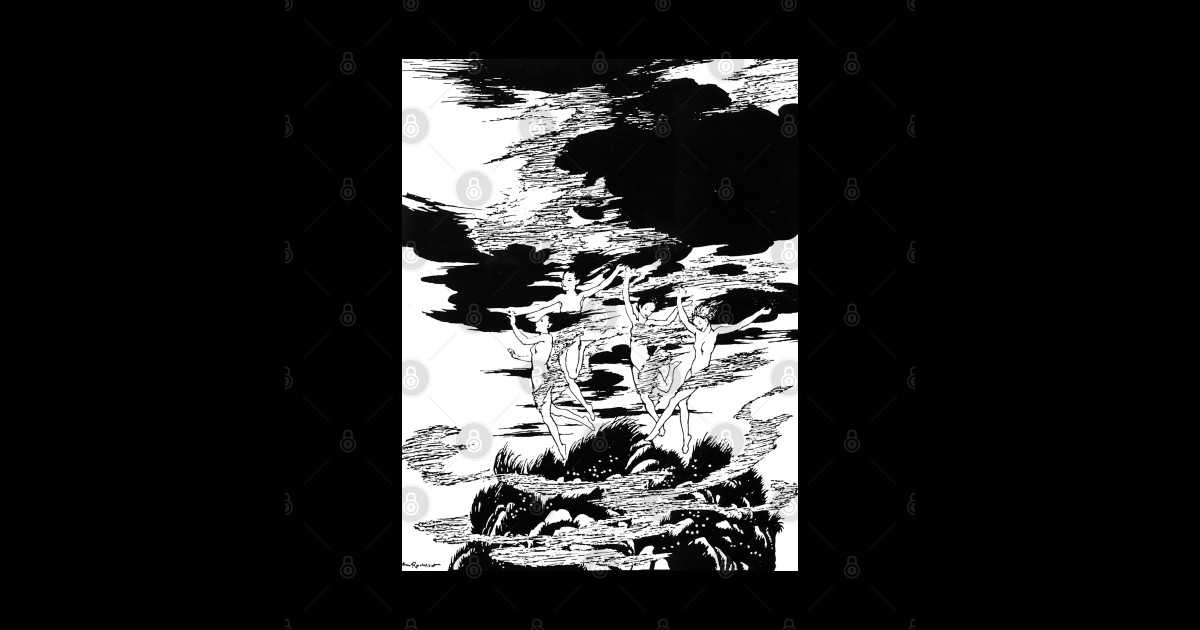 The Elf Mound - Arthur Rackham - Elf Mound - Posters and Art Prints ...