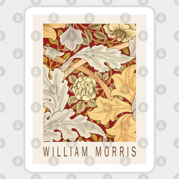 William Morris - St. James - Wallpaper Design - William Morris ...