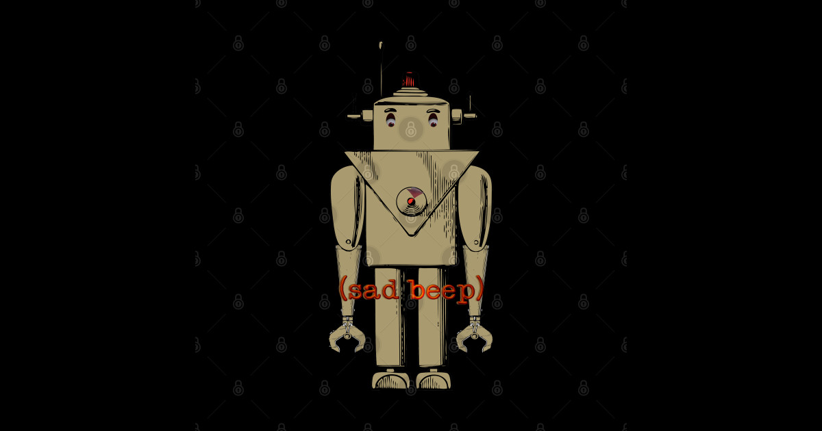 (sad beep) - Beep - T-Shirt | TeePublic