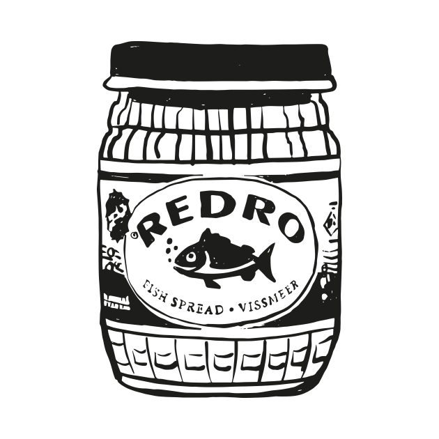 Redro Fish Paste illustrated by hand - Redro - T-Shirt | TeePublic