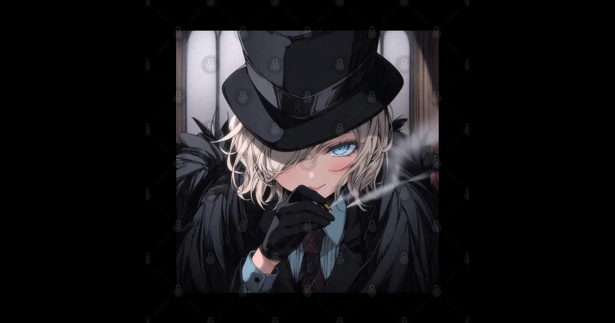 Lady Mafia Boss Anime - Anime - Sticker | TeePublic