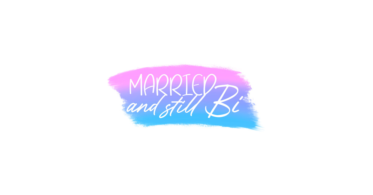 Married And Still Bi Artistic Bisexual Pride Flag Bisexual Pride