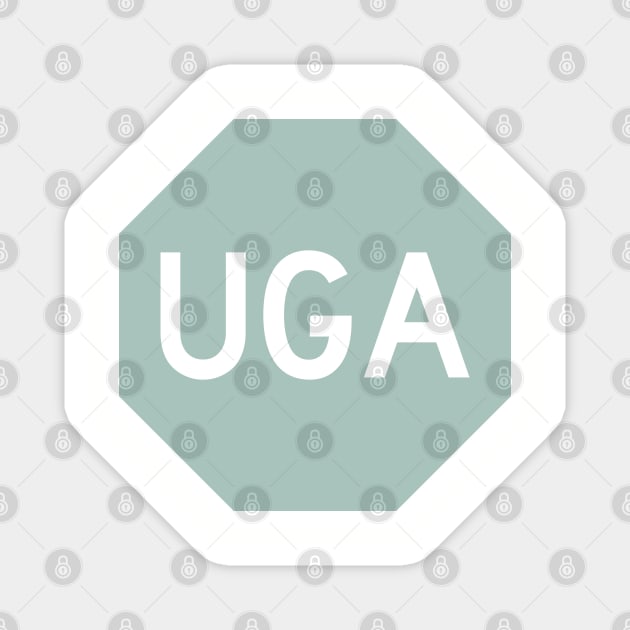 Opal Stop Codon Sign RNA UGA - Dna - Magnet | TeePublic