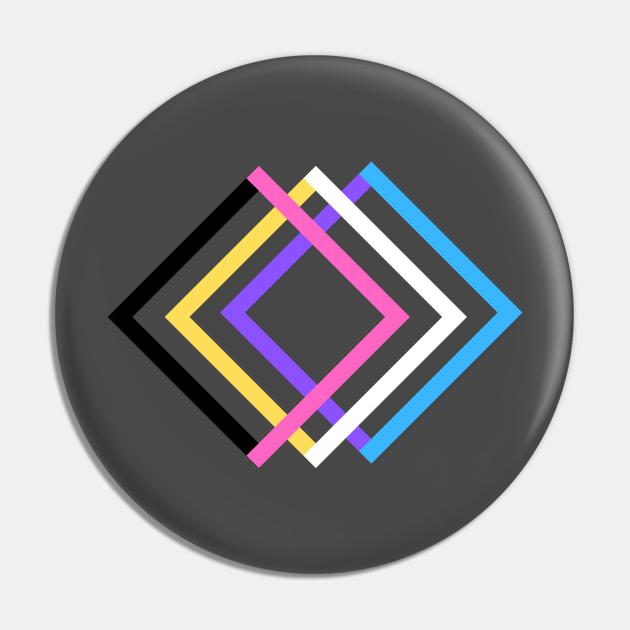 Trans Non-Binary Diamond - Nonbinary - Pin | TeePublic