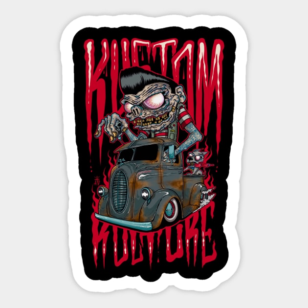 Monster coe - Truck - Sticker | TeePublic