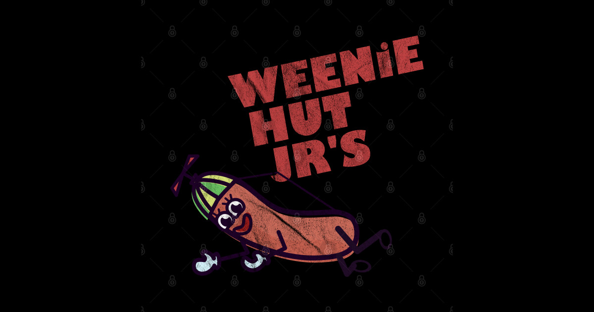Weenie Hut Jr's - Spongebob - Sticker | TeePublic
