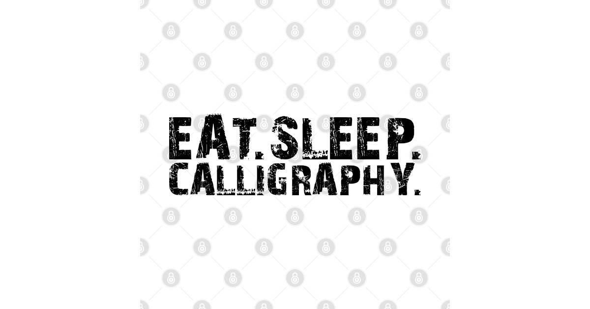 Calligraphy - Easy Sleep Calligraphy - Calligrapher Gift - T-Shirt ...