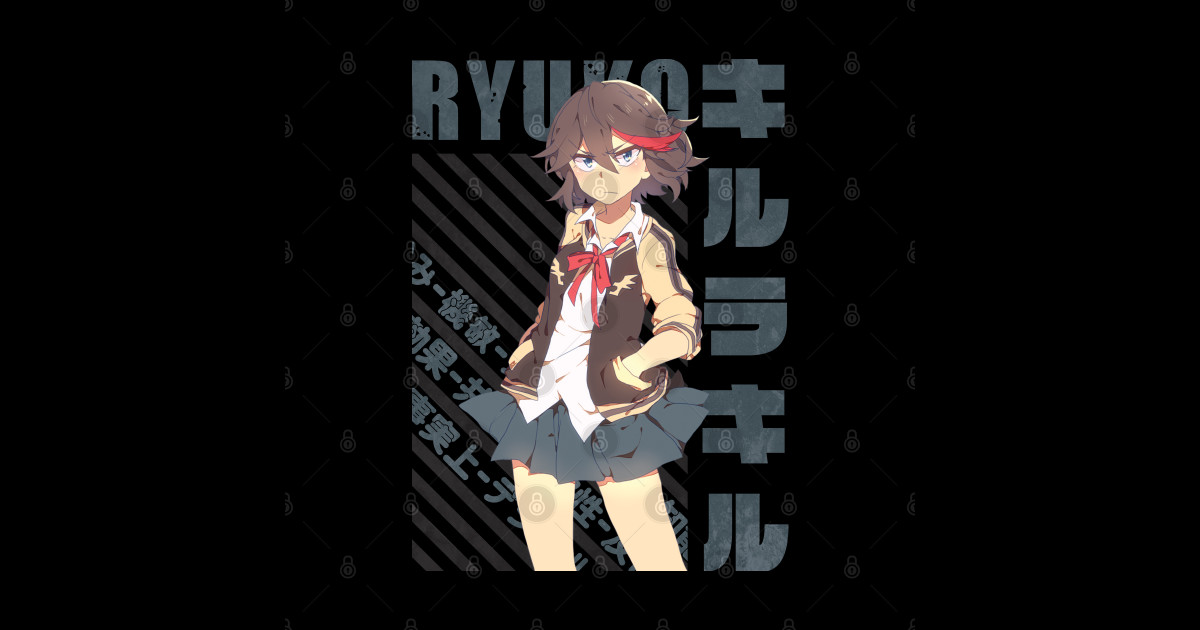 Kill la Kill - Ryuuko / Ryuko Matoi - Kill La Kill - Sticker | TeePublic