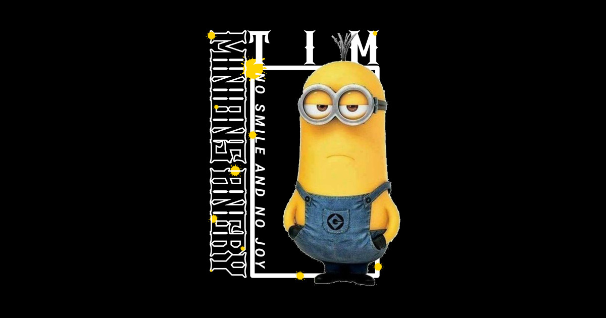 Minions tim - Minions - Sticker | TeePublic