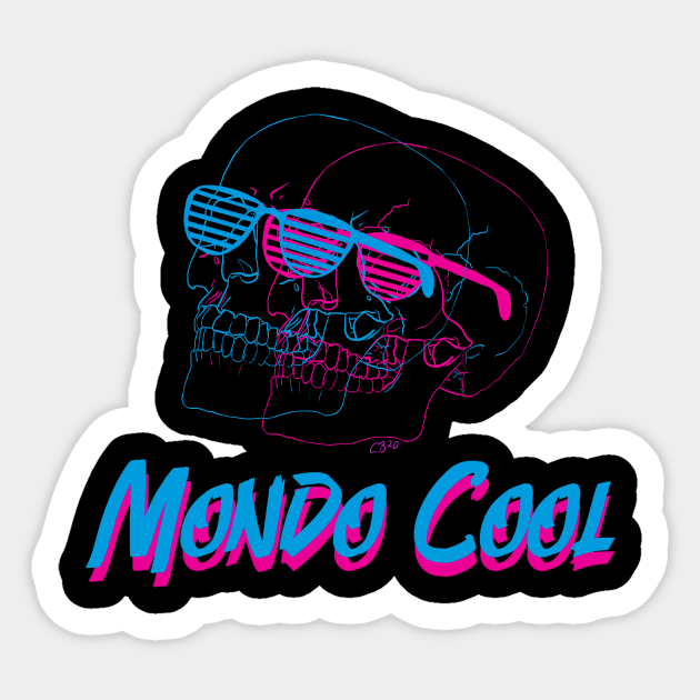 Mondo Cool - Retro - Sticker | TeePublic