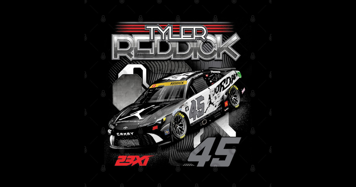Tyler Reddick Jumpman Car - Tyler Reddick - Posters and Art Prints ...