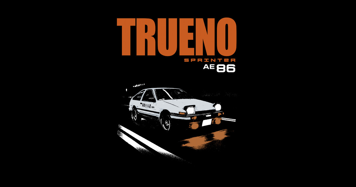 AE86 TRUENO - Ae86 Trueno - Sticker | TeePublic