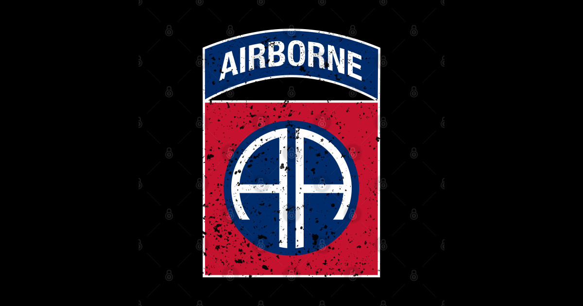 82nd Airborne Division US Army Vintage Insignia - Airborne - Posters ...