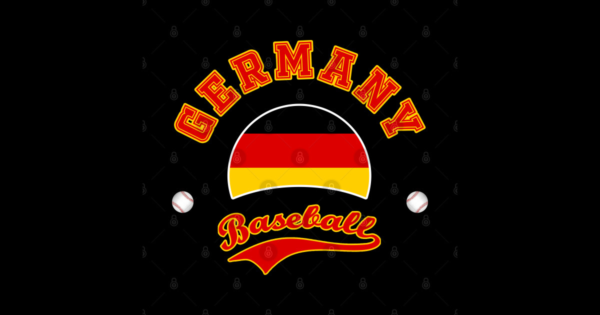 Germany Baseball Team - Germany Baseball - Sticker | TeePublic