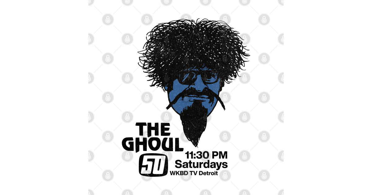 Vintage The Ghoul Horror TV Ghost Host - Cleveland WKBF & Detroit ...