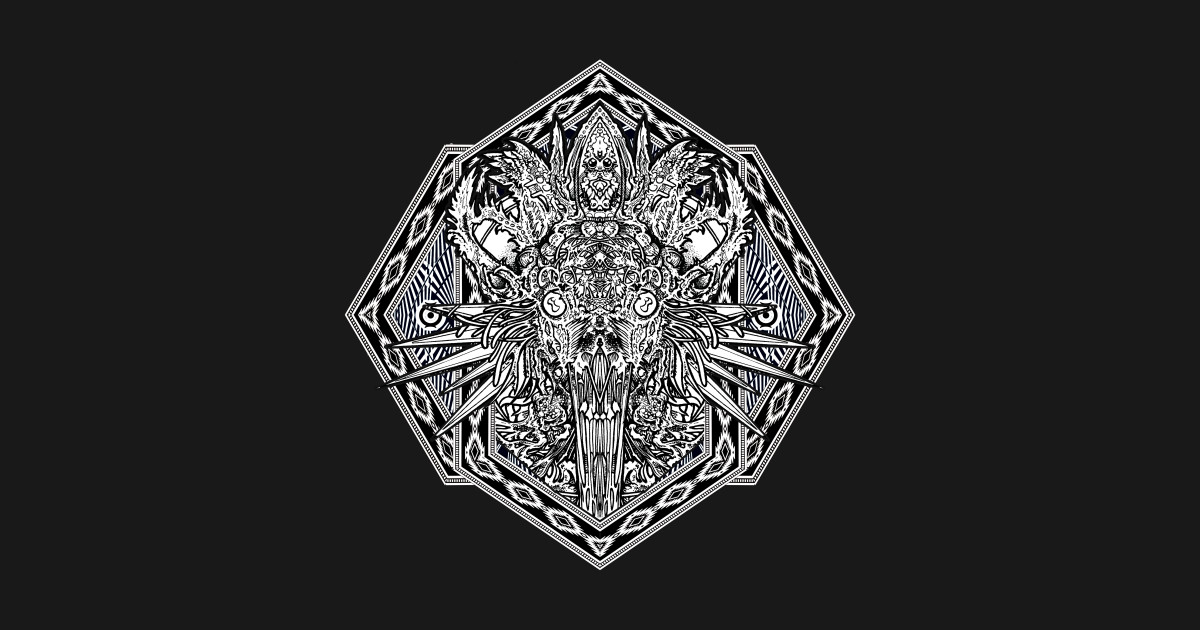 Esoteric Portal Totem Guardian 3rd Eye Demonoid - Skinwalker - T-Shirt ...