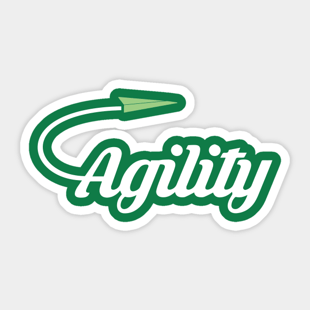 Agility Logo - Agility - Sticker | TeePublic